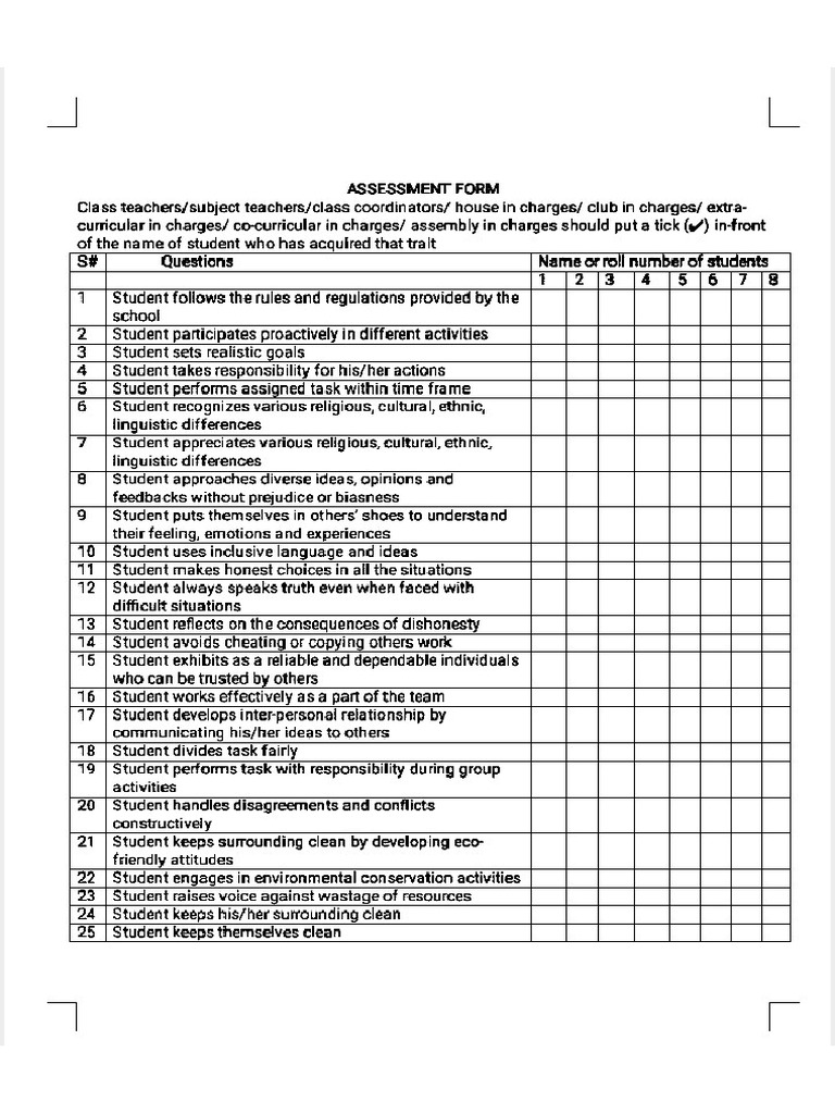 Survey Form PDF | PDF