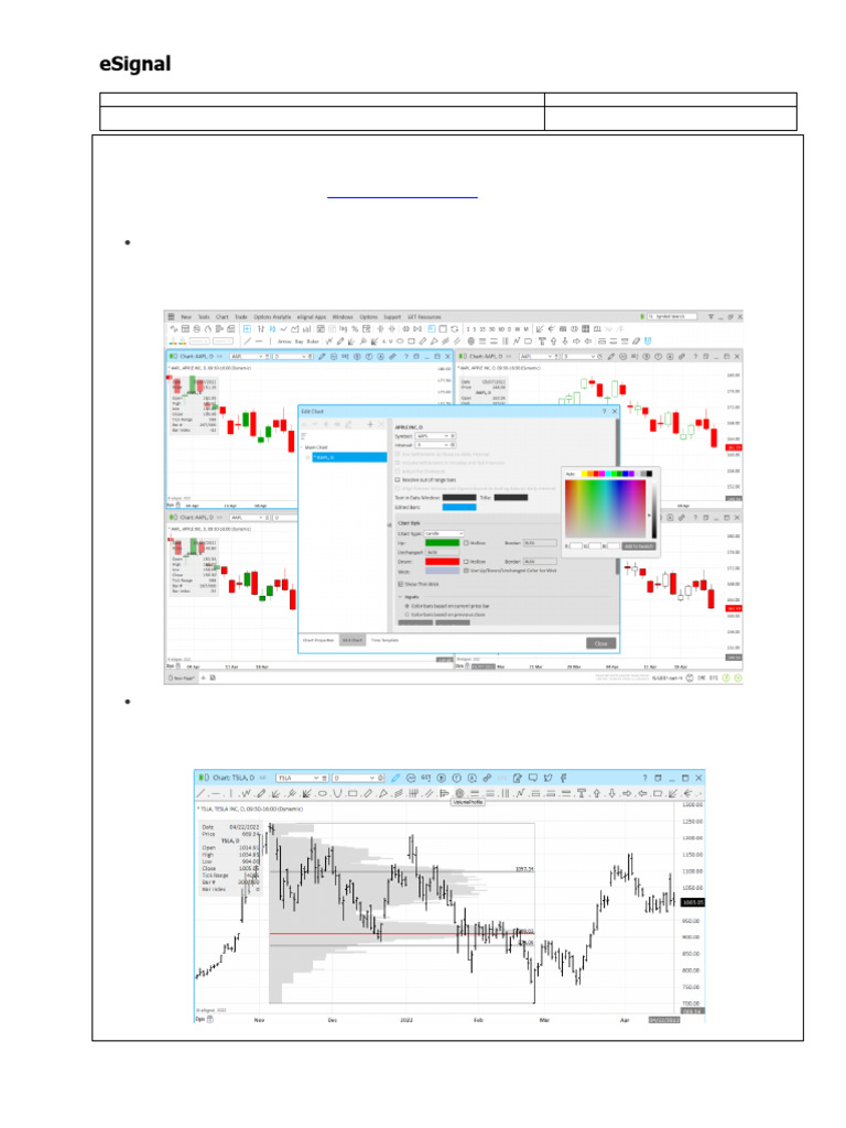 Esignal 21 2 Release Notes | PDF | Software | Computing