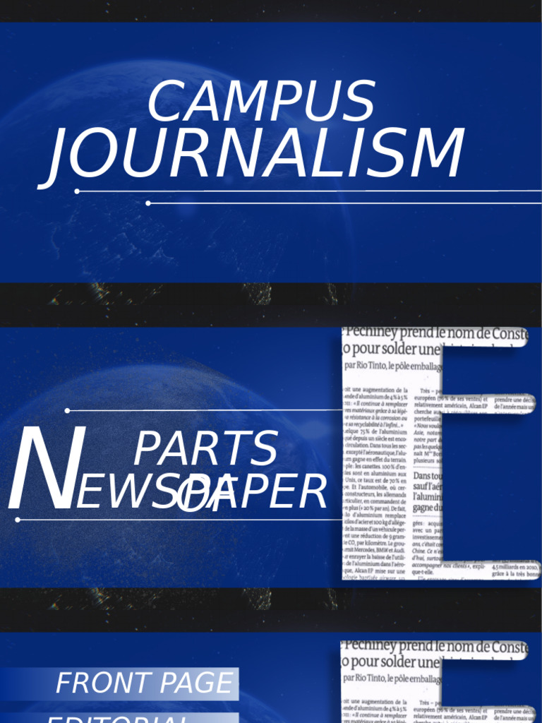 GRP1 Campus Journ | PDF | News | Accuracy And Precision