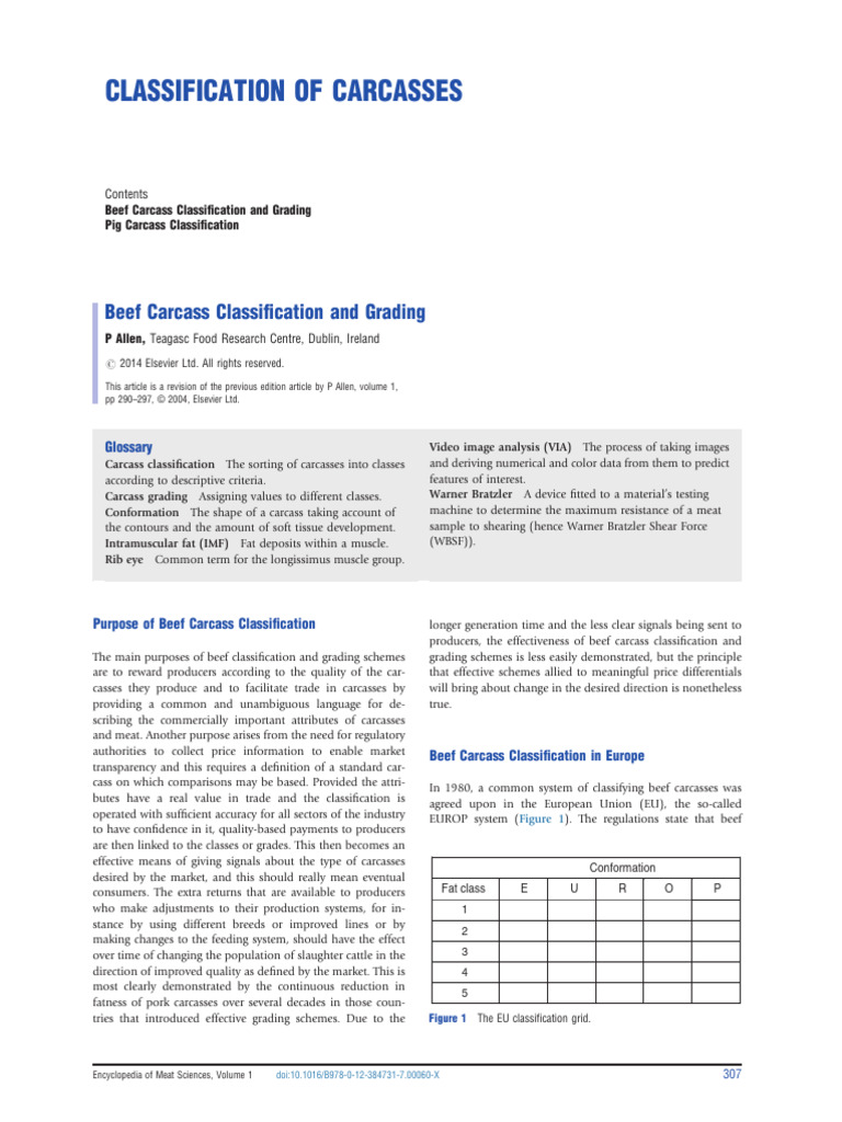 Allen meat encyclopedia | PDF