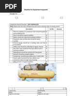 Check Sheet SCBA | PDF