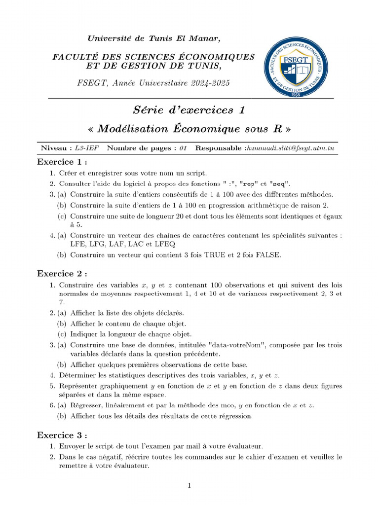 Série1-3LIEF-2024-25AEnvoy - Copie | PDF