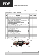 Checklist Compressor | PDF