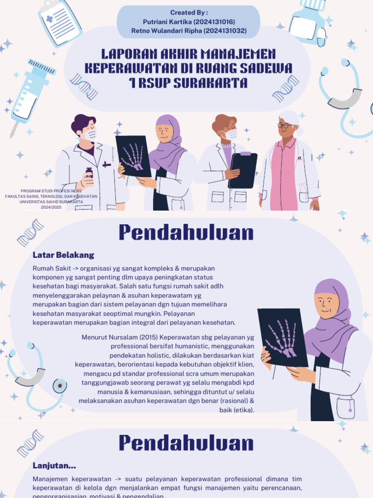 Manajemen Keperawatan di RSUP Surakarta | PDF