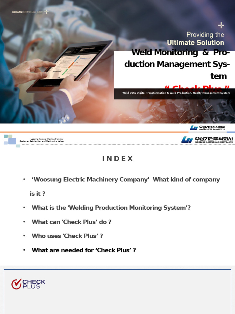 Weld Production Monitoring System (PT Version) (ENG) | PDF | Welding ...