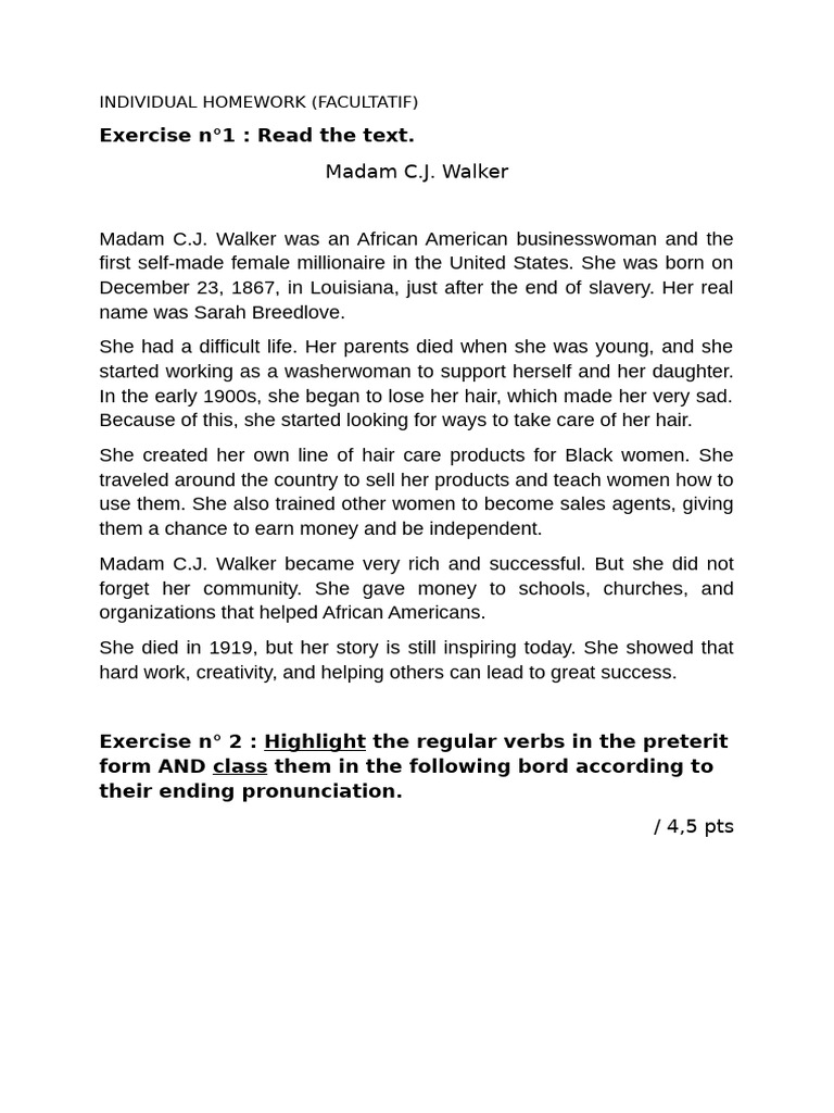 DM 2nde M.Walker | PDF