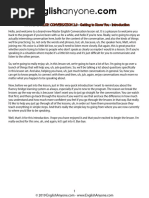 Self-Introduction (Part 1) - Engoo | PDF