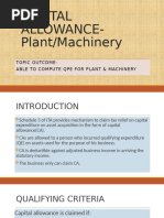 PR Industrial Building Allowance | PDF | Expense | Cost