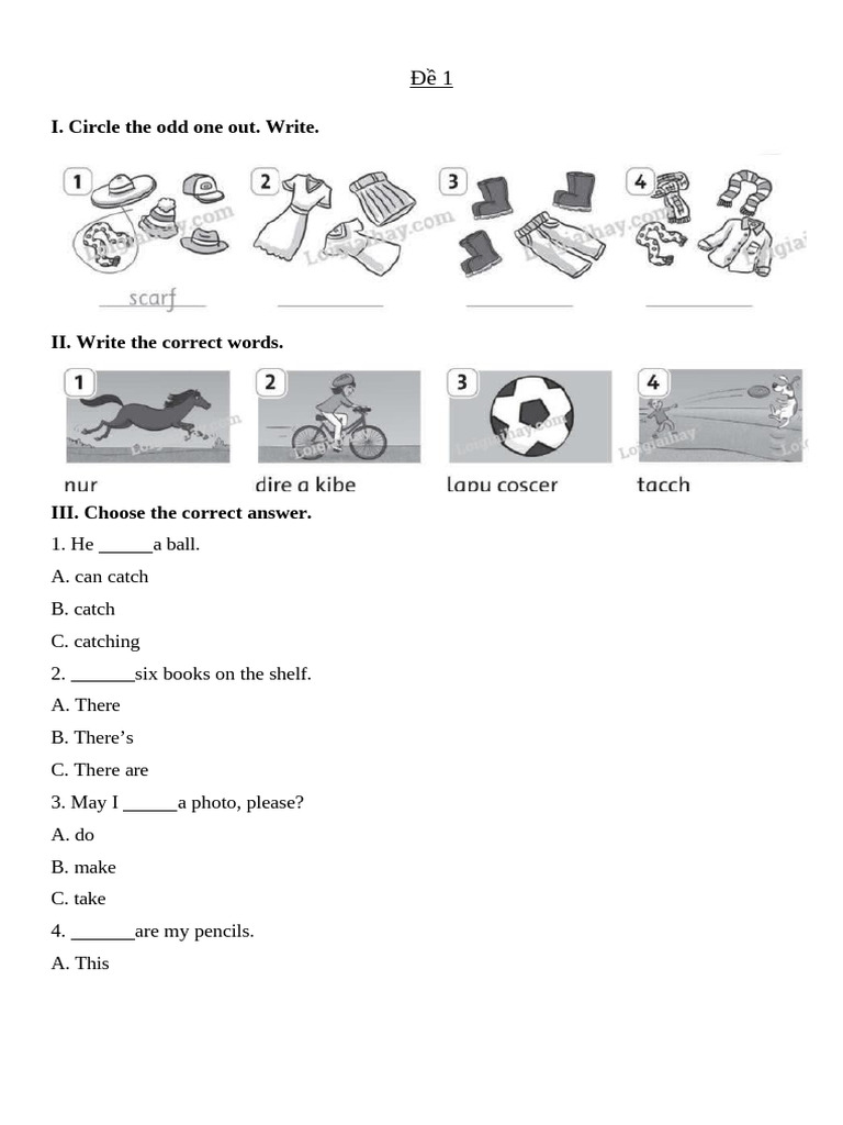 English Language Practice Exercises | PDF