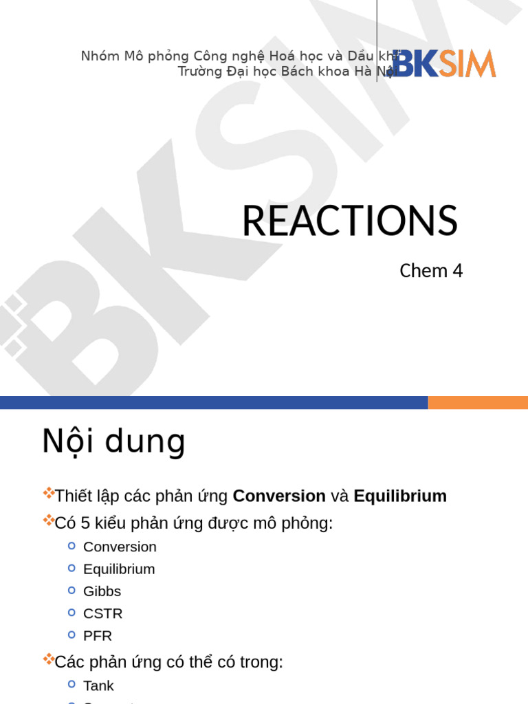 Chem 4 Reactions | PDF
