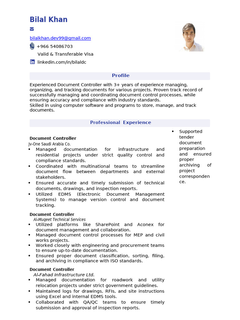Hameed Ullah Resume Ksa | PDF
