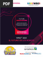 WRO Venezuela 2025: Categorías y Reglas | PDF | Robot | Robótica