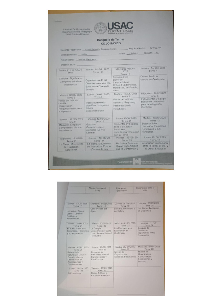 PLAN DE BLOQUE REVISADO | PDF