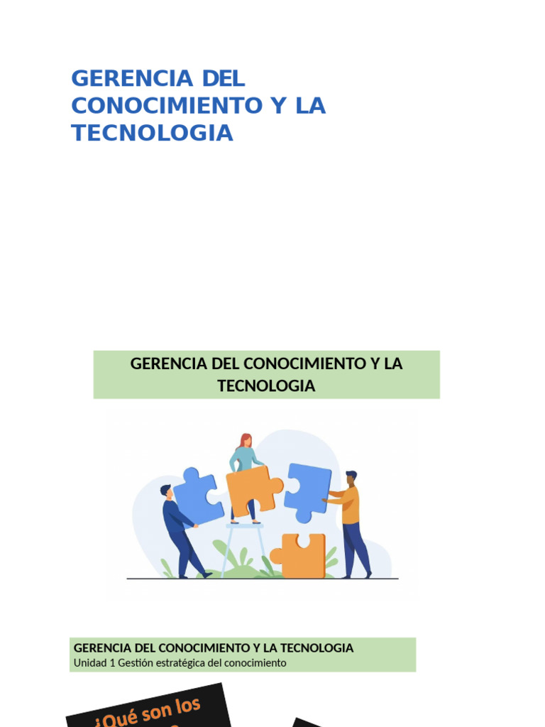 Gestion Del Conocimiento | PDF | Conocimiento administrativo | Conocimiento