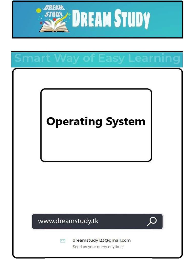 Operating System Unit 4 (WWW - Dreamstudy.tk) | PDF