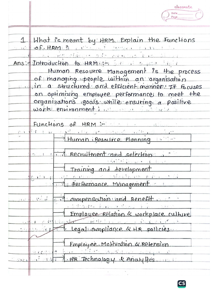 HRM SEM 2 MBA 2025 | PDF