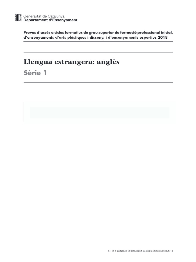 CFGS 2018 | PDF