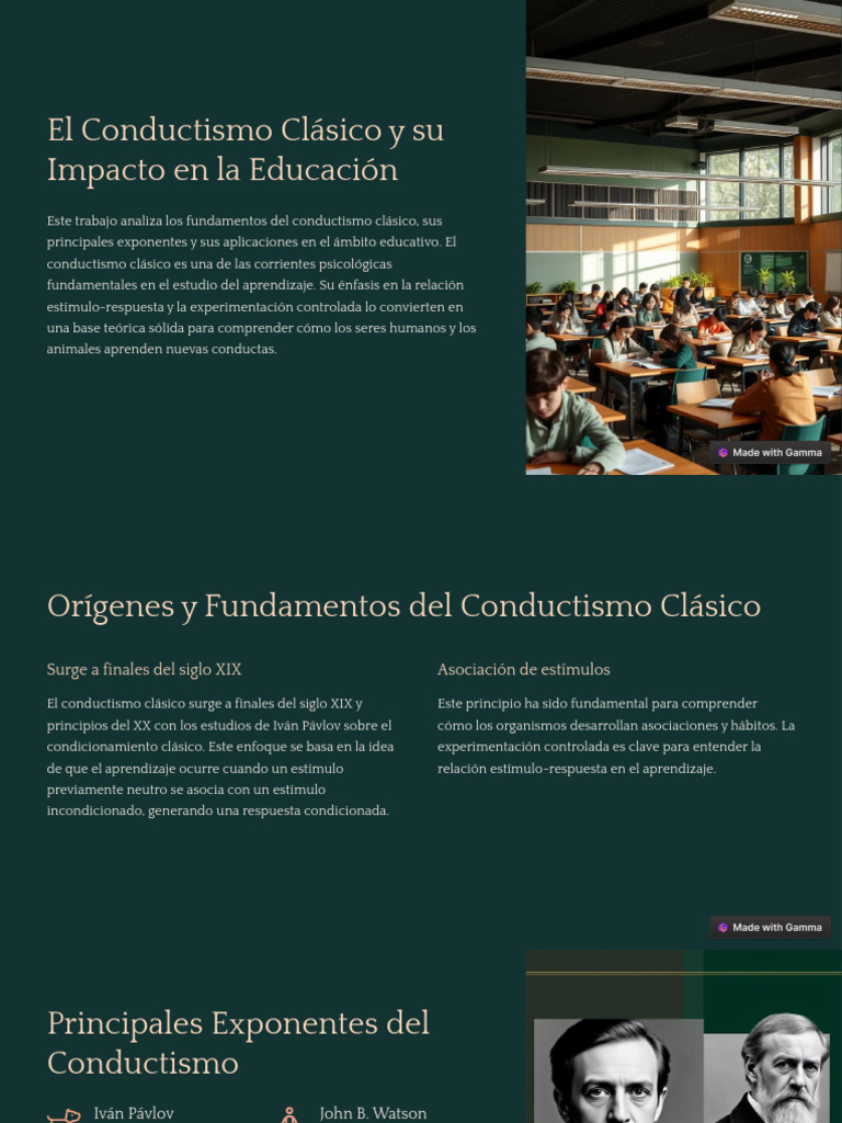El-Conductismo-Clasico-y-su-Impacto-en-la-Educacion | PDF ...