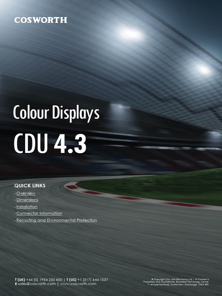 cdu-43_product-information-sheet | PDF | Electrical Connector | Electronics