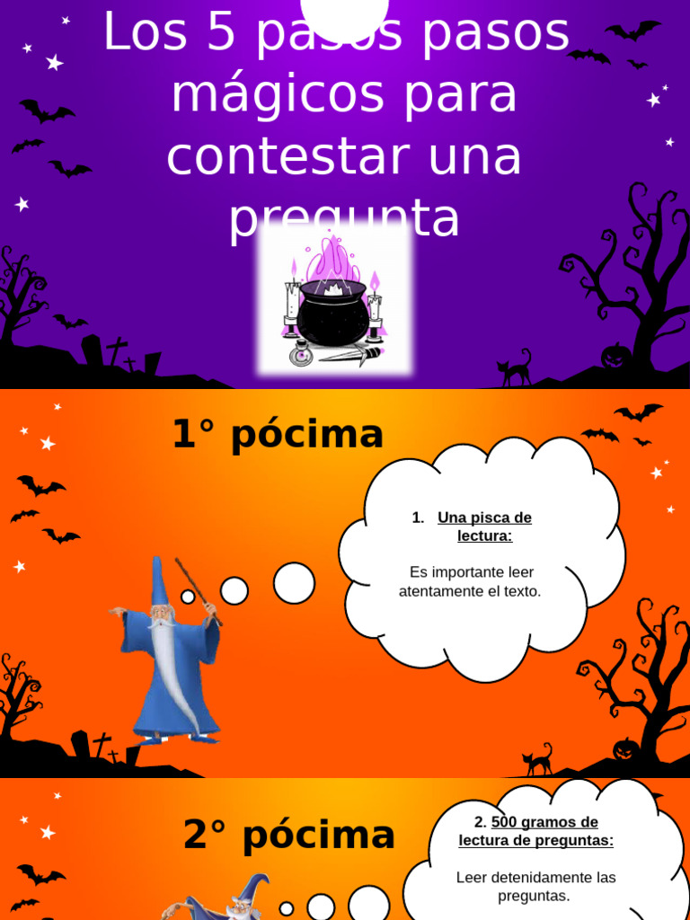 5 Pasos para Contestar Preguntas Correctamente | PDF
