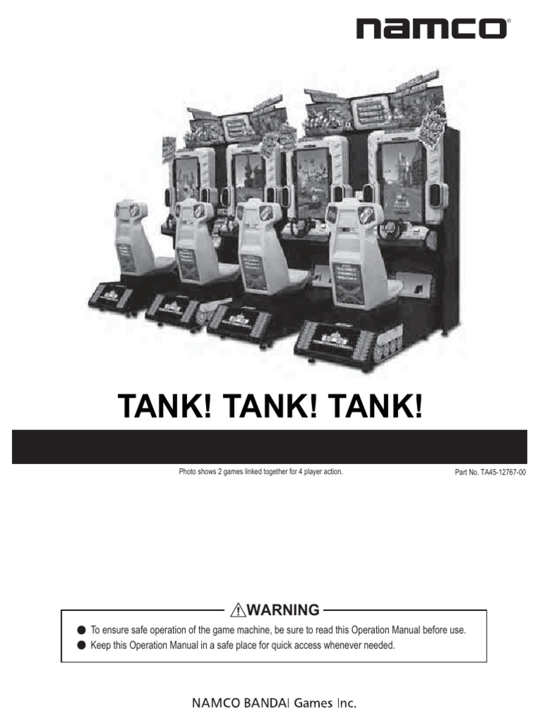 TANK! TANK! TANK! Operation Manual | PDF