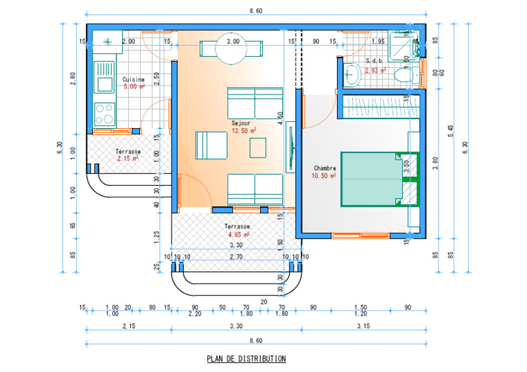 Plan de Distribution Studio | PDF