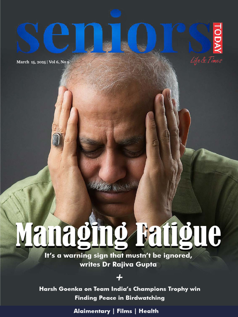 Managing Fatigue in Seniors: Key Insights | PDF | Chronic Condition | Sleep