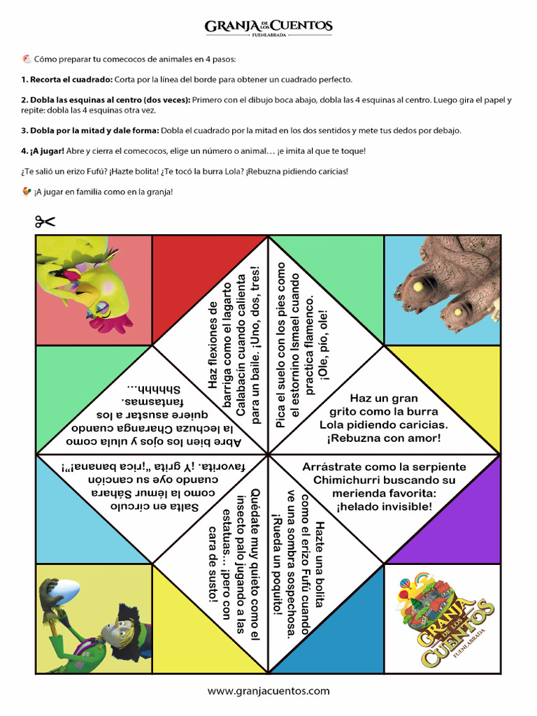 Comecocos Granjacuentos | PDF
