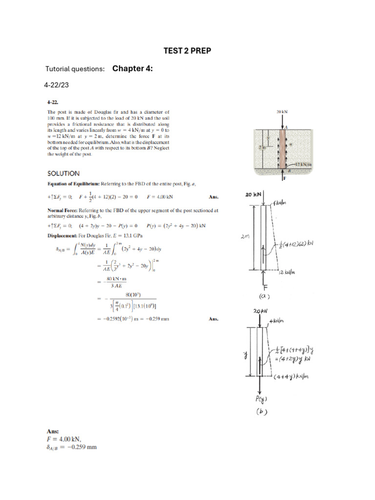 Chapter 4 & 5 Tutorial Questions | PDF