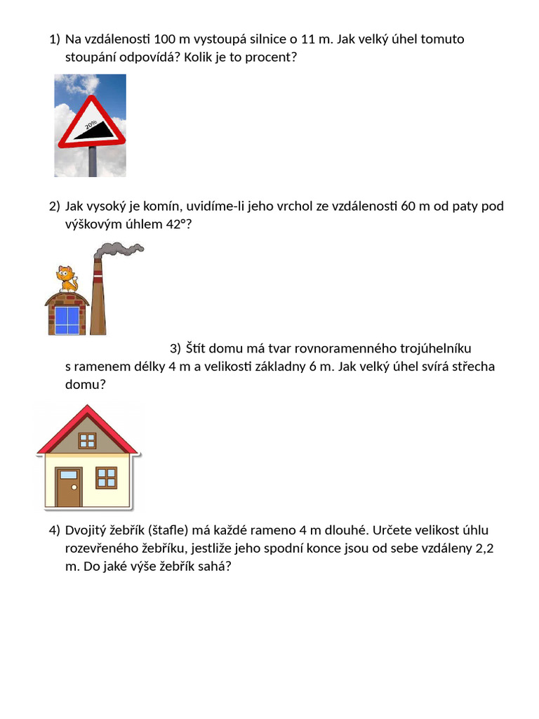 Goniometrické Funkce - Skládankové Učení - Opakování Sinus, Kosinus ...