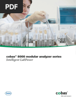 Sis Brochure Cobas 8100 | PDF | Automation | Reliability Engineering