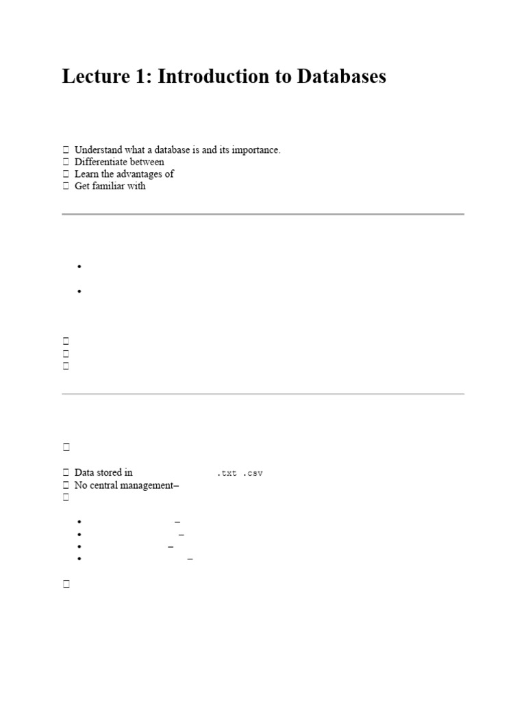 Introduction to Database Systems | PDF | Databases | Information Technology