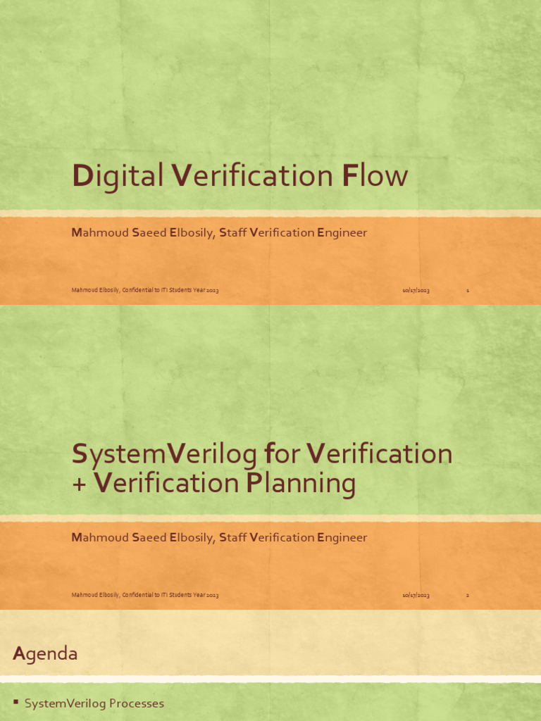SystemVerilog Verification Techniques Guide | PDF | Class (Computer Programming) | Variable ...
