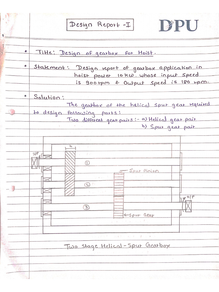 DTS Design Report 1 - Vishal Pavale (TMHB06) | PDF