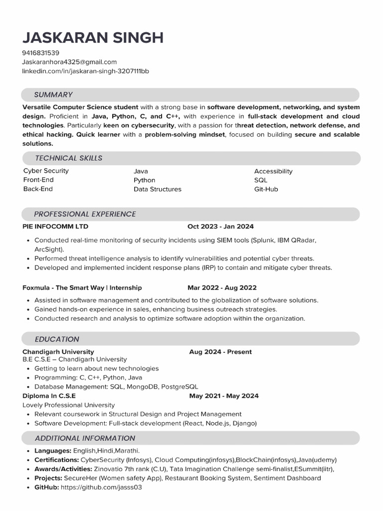 Jaskaran Singh | PDF