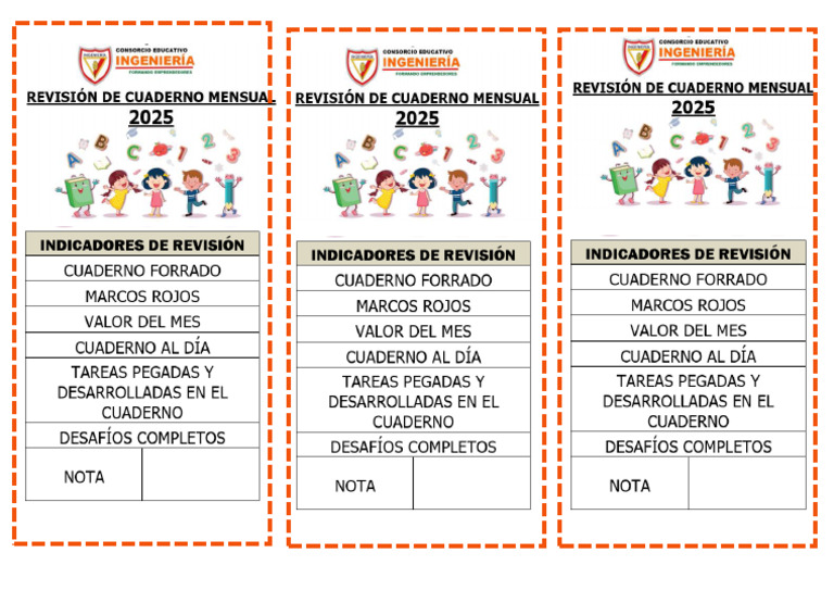Revision de Cuaderno Inicial y Primaria | PDF