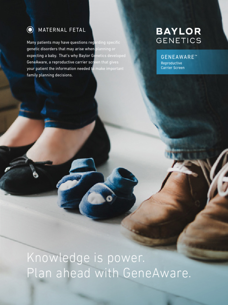 Baylor Genetics Geneaware | PDF | Genetic Disorder | Genetics
