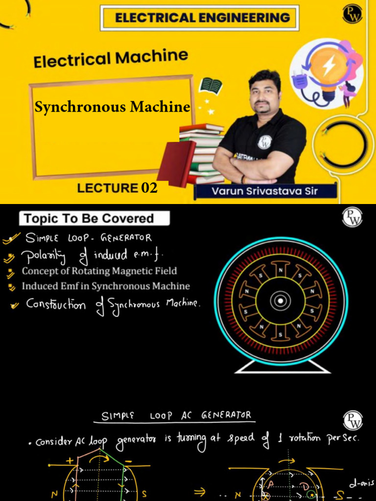 Synchronous Machine 02 - Class Notes | PDF