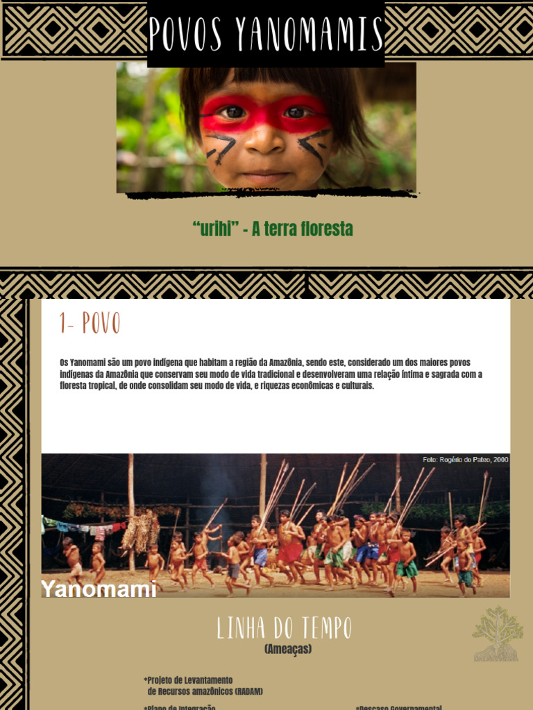 Apresentação Povos Yanomamis | PDF