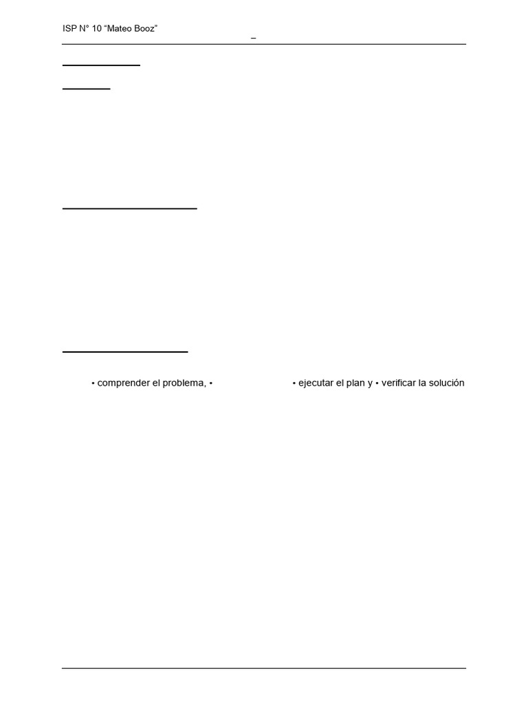 4-Pasos de Polya | PDF | Heurístico | Matemáticas