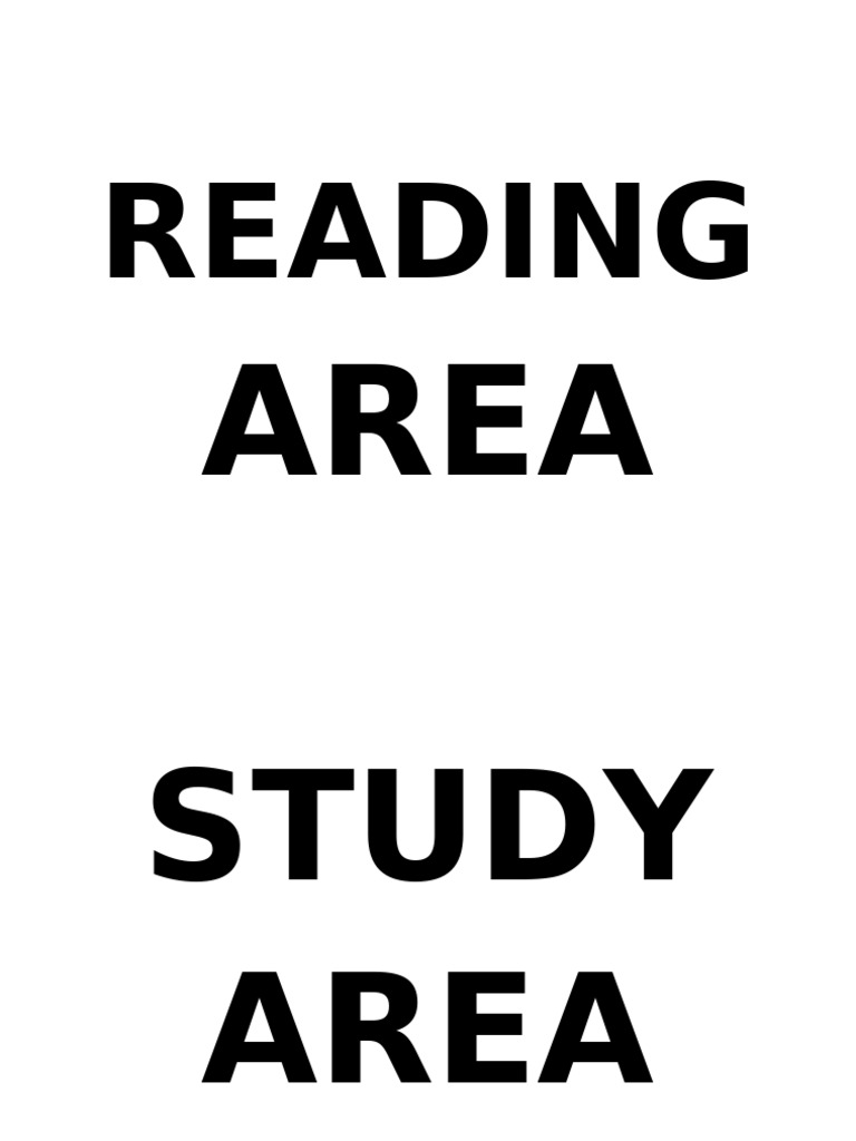 Reading Area | PDF