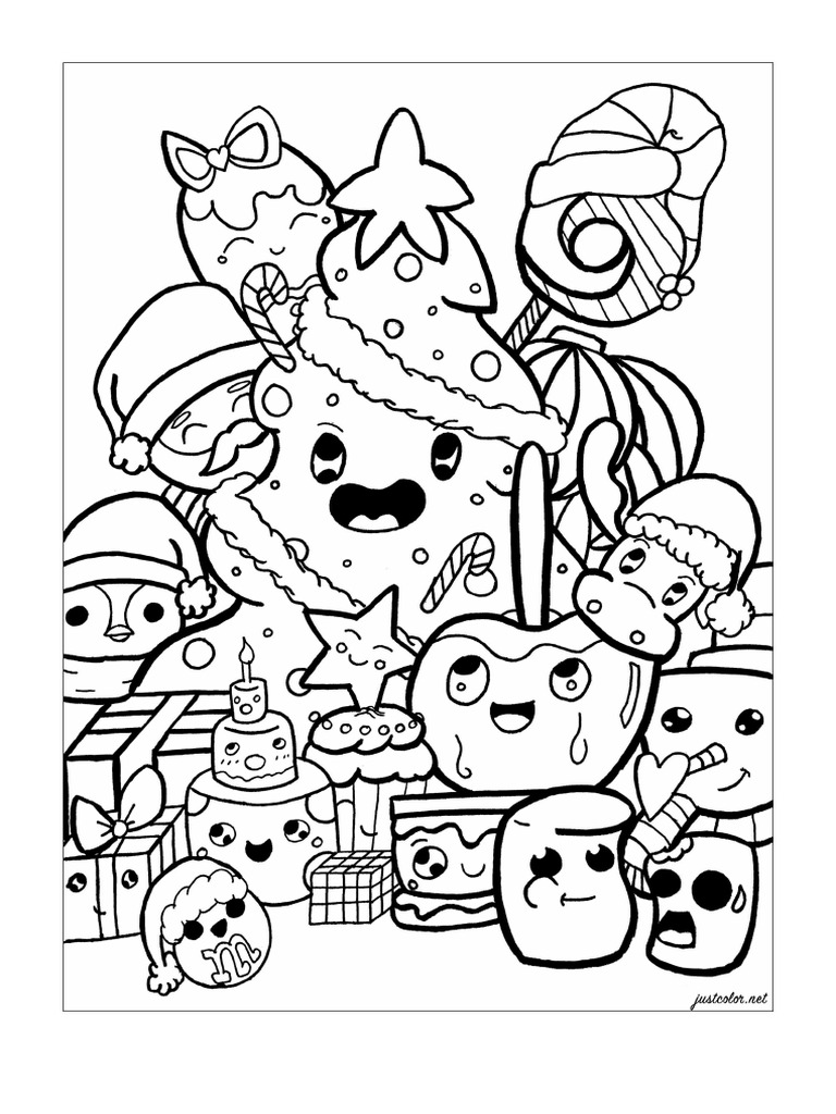 Coloring Doodle Christmas | PDF