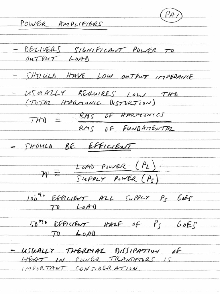 Power Amps | PDF