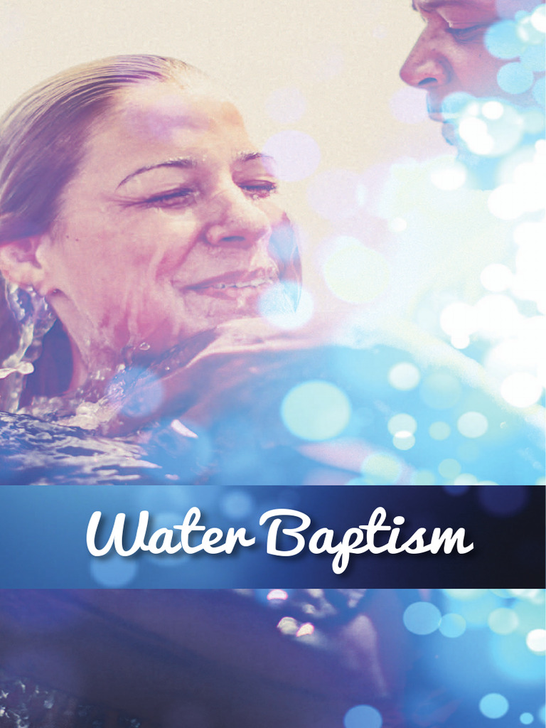 Elim Brochure Waterbaptism | PDF | Baptism | Jesus