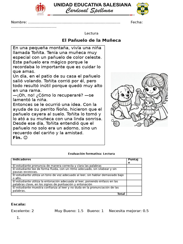 Lectura Comprensiva Ñ | PDF
