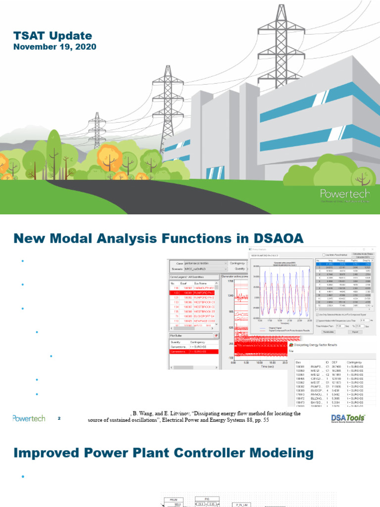 10d - Lin - TSAT Update - November 2020 | PDF | Power Station ...