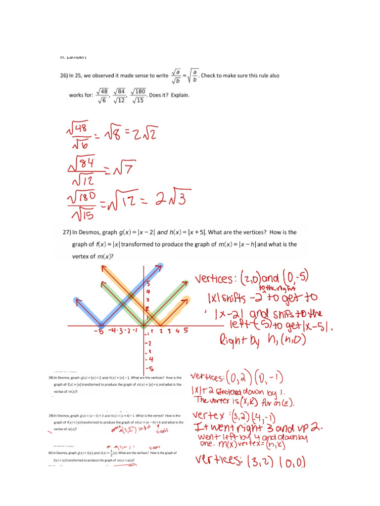 Homework 26-32 | PDF
