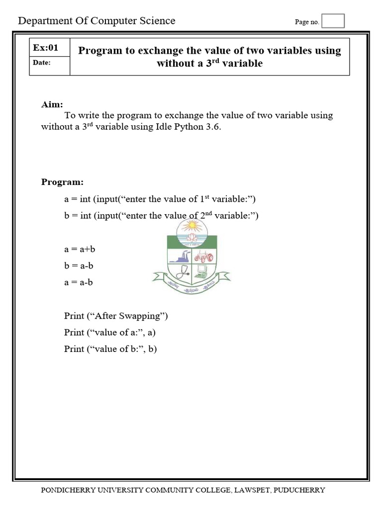 Practical Program (Without Errors) | PDF | Python (Programming Language ...