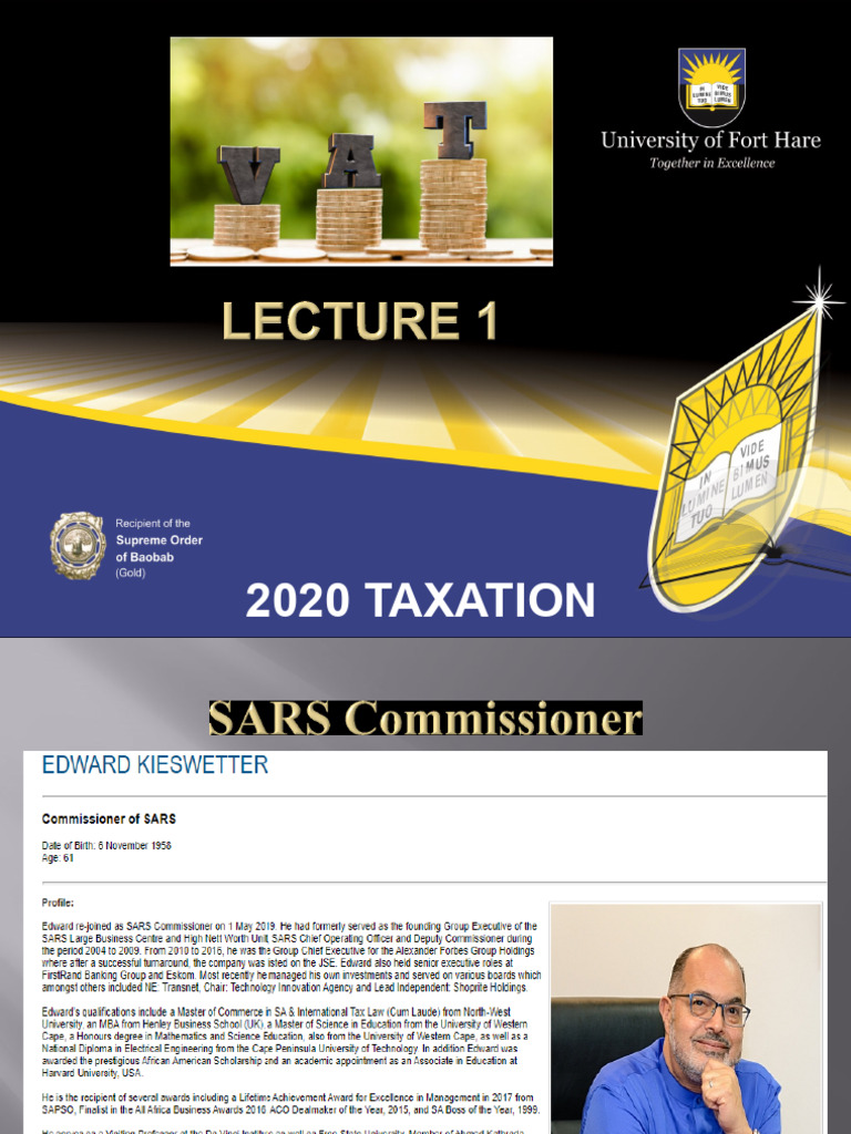 2020 VAT Taxation Guide for South Africa | PDF | Value Added Tax | Taxes