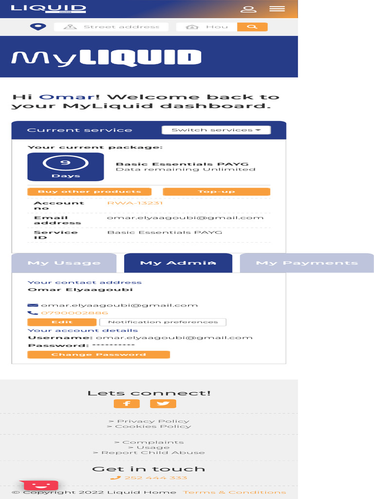 MyLiquid Liquid Home | PDF